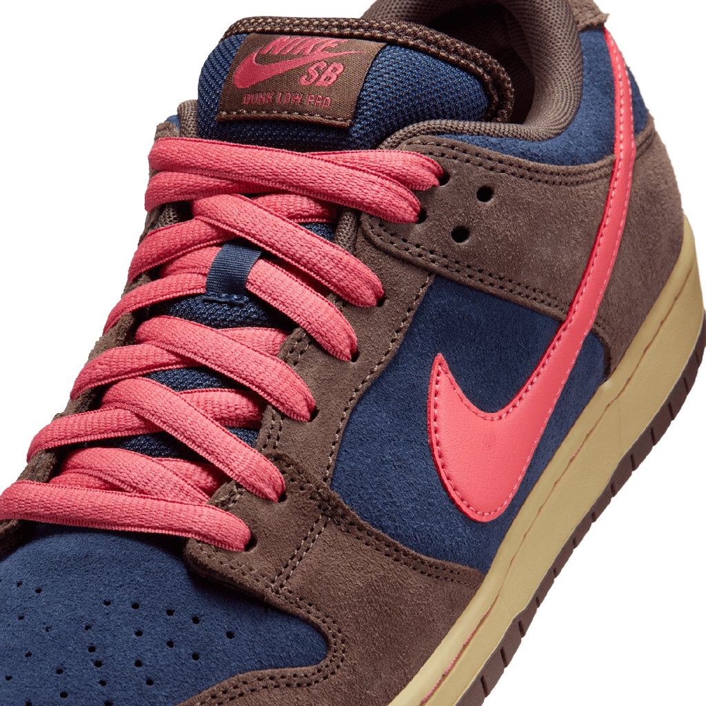 Dunk Low Pro Shoe in Baroque Brown / Adobe - Midnight Navy by Nike SB ...