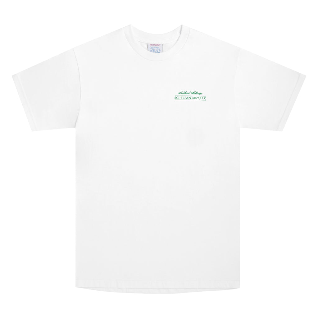 Neoliberal T Shirt in White by Sci-Fi Fantasy | Bored of Southsea