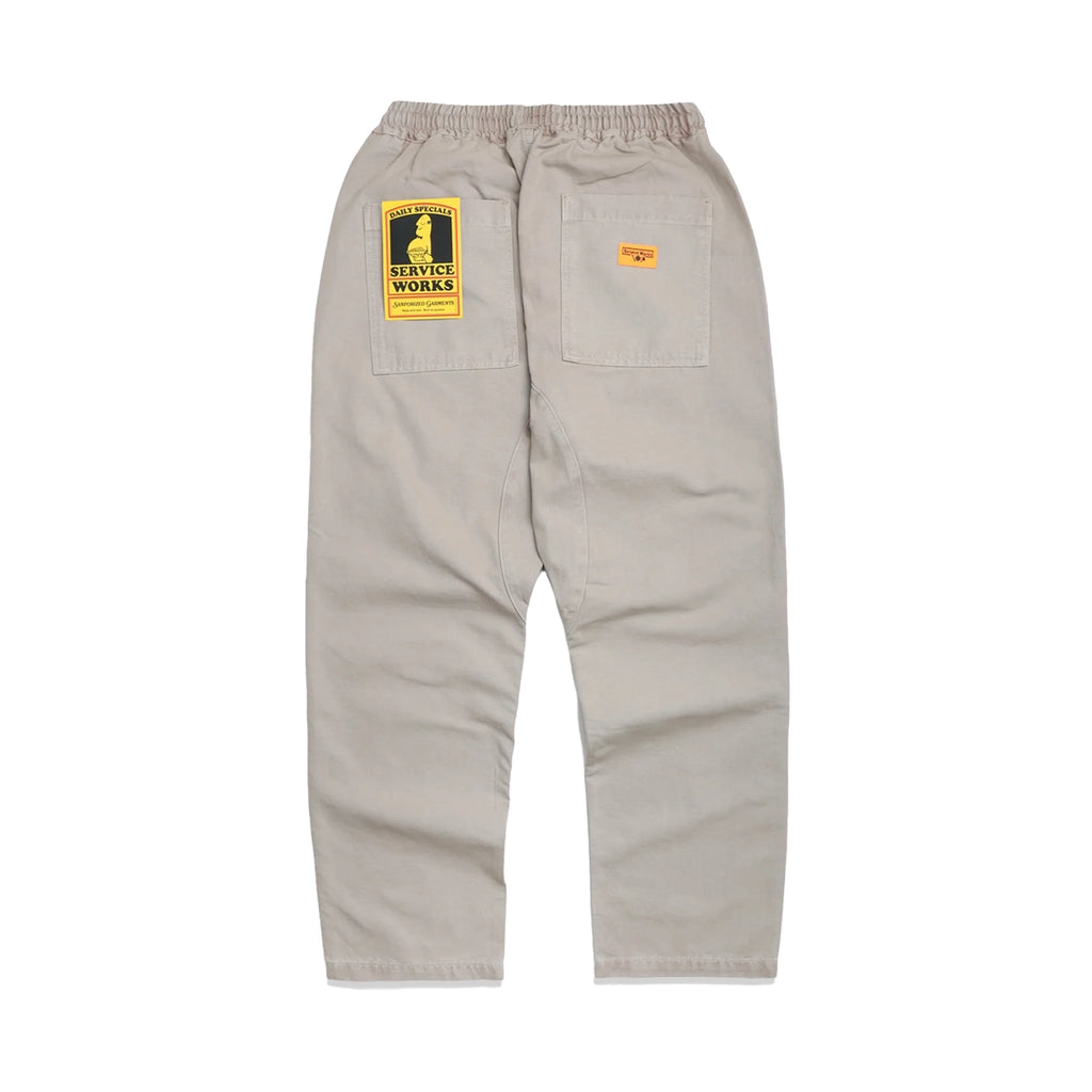 Canvas Chef Pants in Stone by Service Works | Bored of Southsea