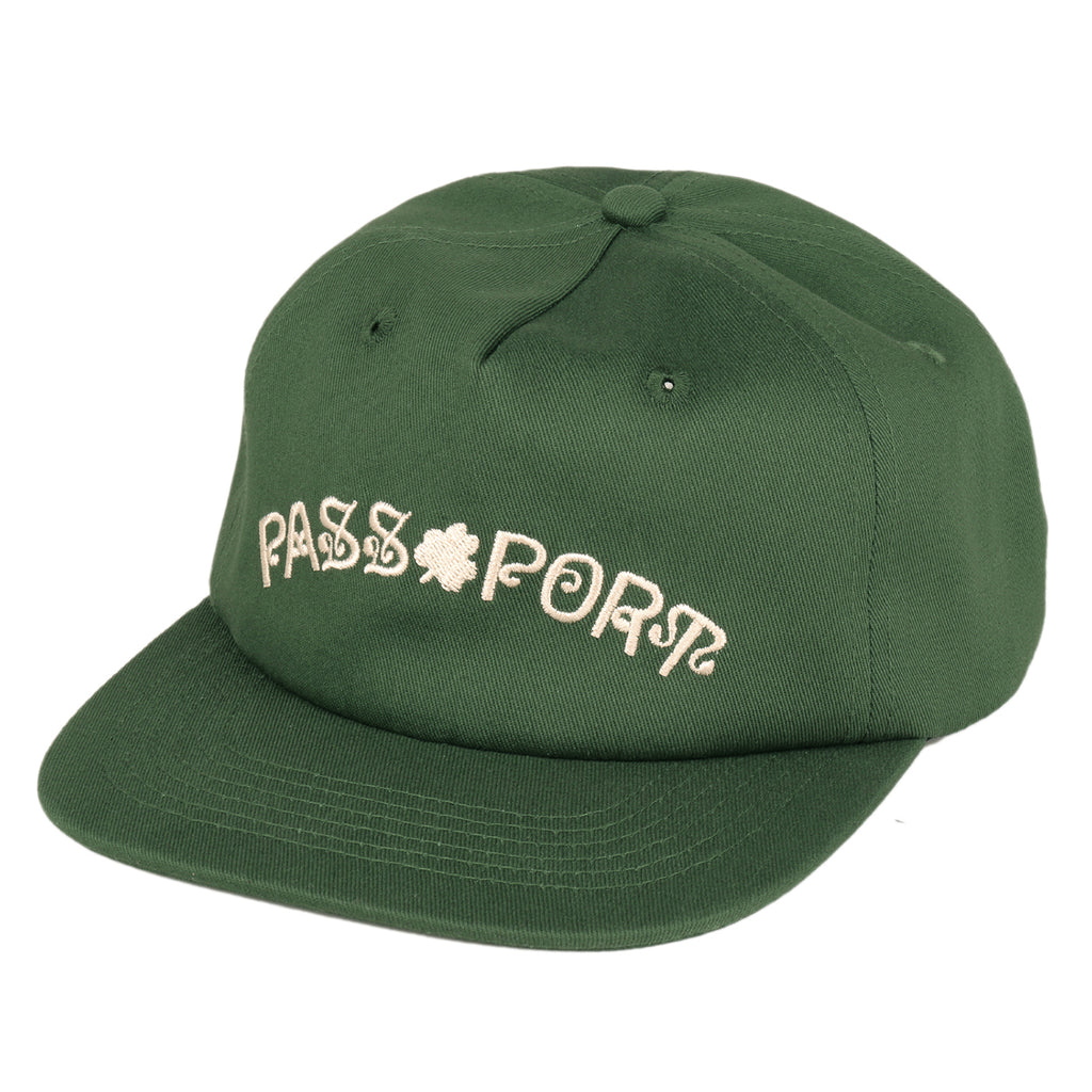 Sham 5 Panel Cap in Green by PassPort | Bored of Southsea