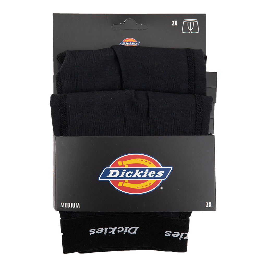 Boxer short Trunks 2-Pack in Black by Dickies | Bored of Southsea