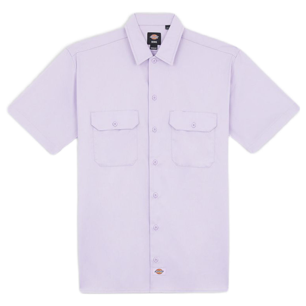 S/S Work Shirt in Purple Rose by Dickies | Bored of Southsea