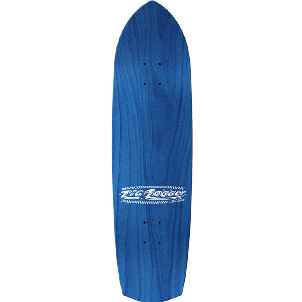 Zig Zagger Dix Guest Artist Deck 8.62" by Krooked Skateboards | Bored ...