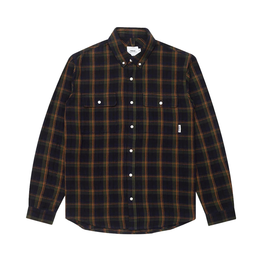 Carson Shirt in Green Check by Parlez | Bored of Southsea