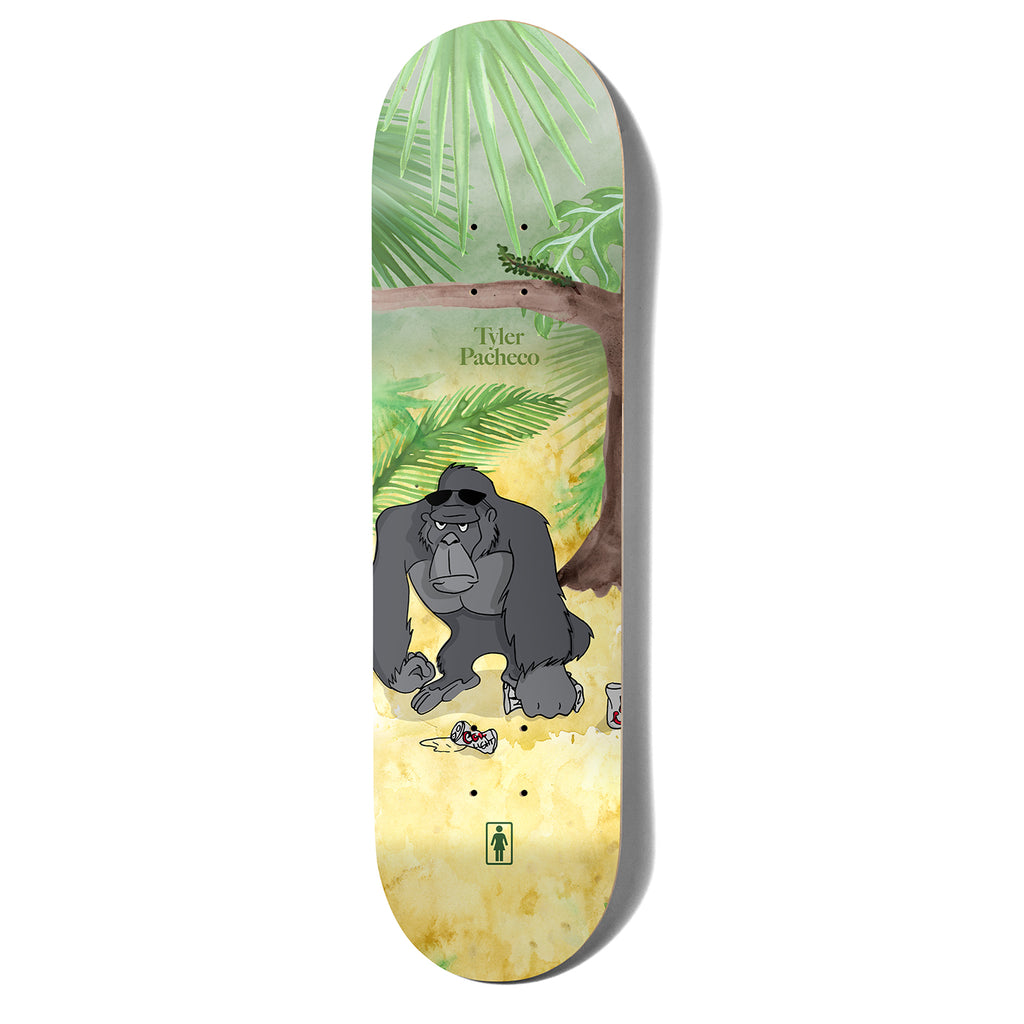 Tyler Pacheco One Off Jungle Beers Skateboard Deck in 8.375" by Girl ...