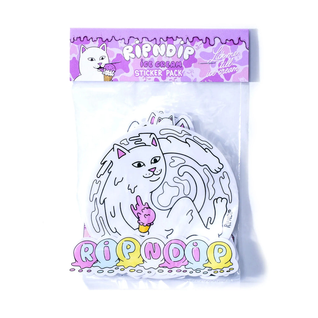 Ice Cream Sticker Pack in Multi by RIPNDIP | Bored of Southsea