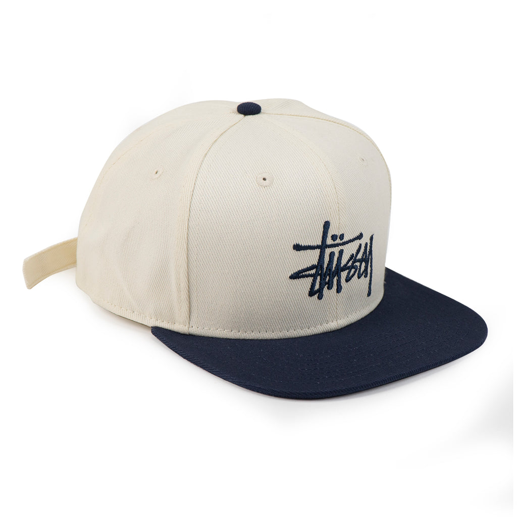 2 Tone Team Strapback Cap in Natural by Stussy | Bored of Southsea