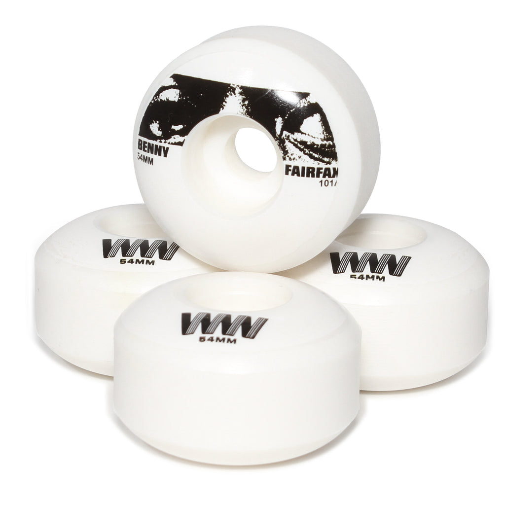 Wayward Wheels Benny Fairfax Funnel Cut Wheels in 54MM | Bored of Southsea